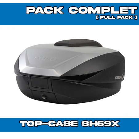 Pack Top-Case Shad SH59X para Transalp XL750