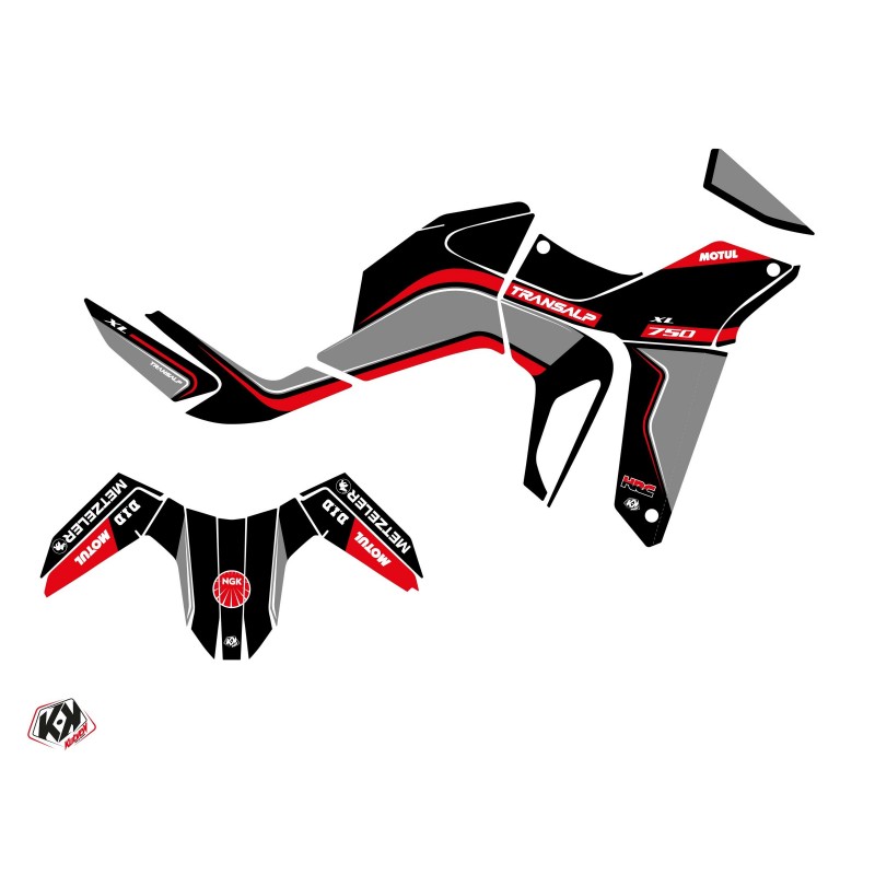 Kutvek Rover Decal Kit for Transalp XL750