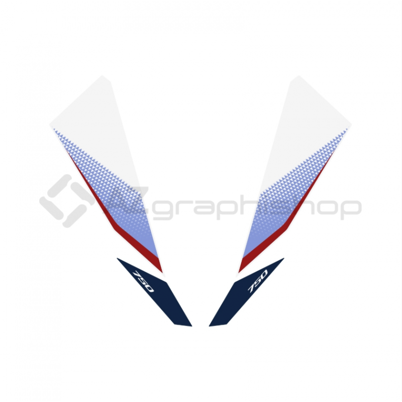 Front sticker for Transalp XL750